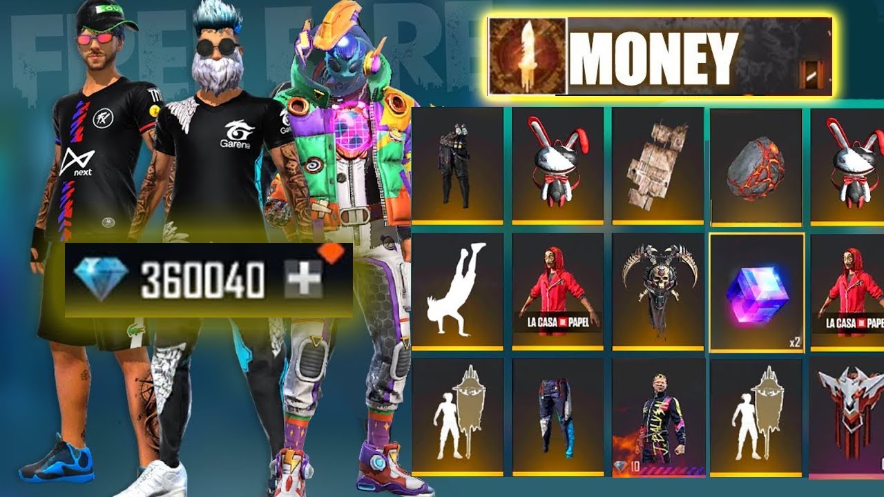 Free Fire new account to *PRO* NEW YEAR 😱🔥 look how it became - YouTube