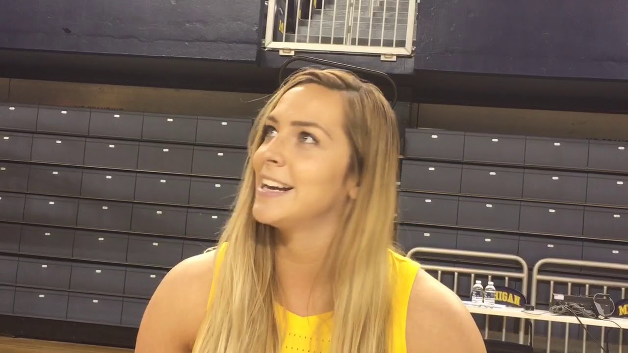 Hallie Thome on 2,000 points, 1,000 rebounds, WNBA aspiration - YouTube