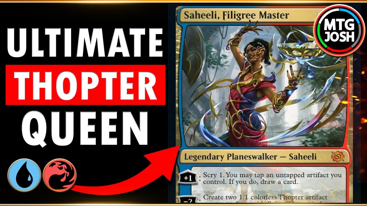 Master of Artifact Tokens | Saheeli Filigree Master - YouTube