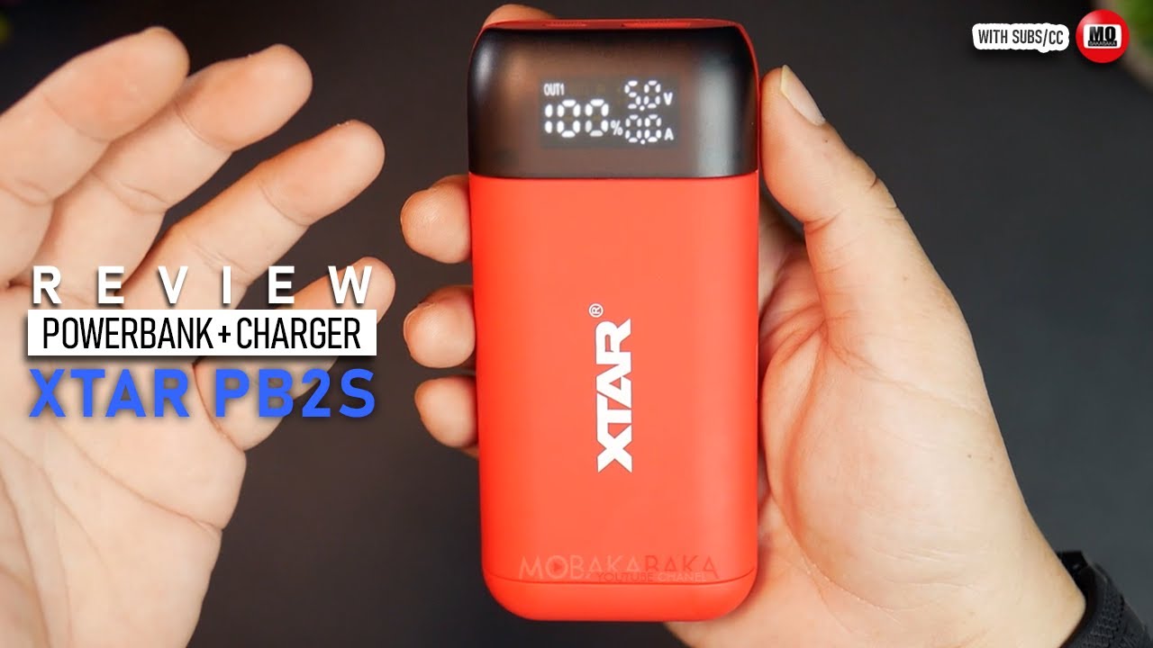 Portable Powerbank Charger Xtar PB2S Review Indonesia - YouTube