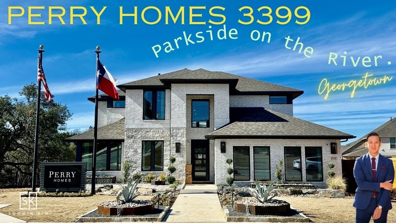 Perry Homes 3399 E Plan | 4 Bedrooms | 3 Bath | Parkside On The River ...