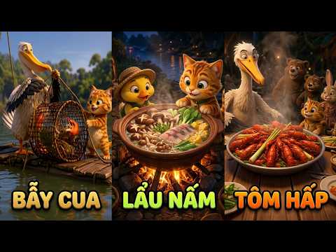 SETTING CRAB TRAPS & THE SALT-ROASTED CRAB FEAST