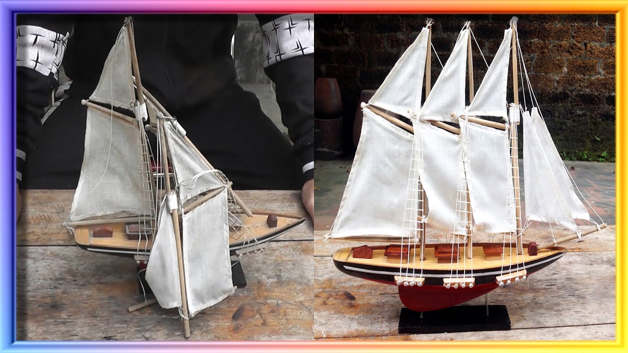 Restoration Sailboat Simple - Simple Sailing Recovery - YouTube