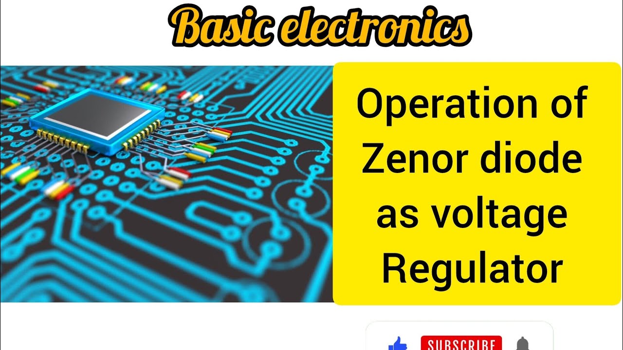 Operation of zenor diode as voltage regulator ⚡ - YouTube