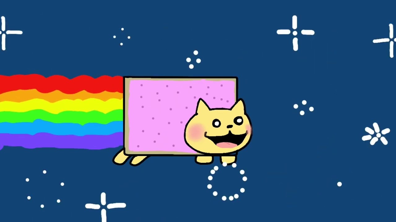 Nyan cat but its yeet cat… - YouTube