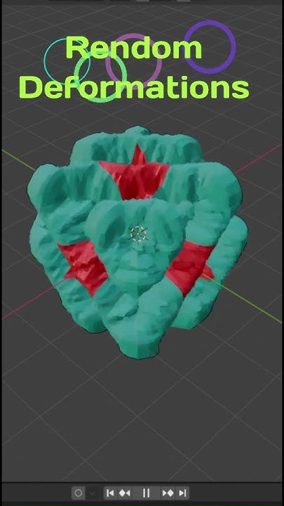 Blender tip:- Rendom Deformations #blendertips #blender #blendertutorial #tutorial # ...