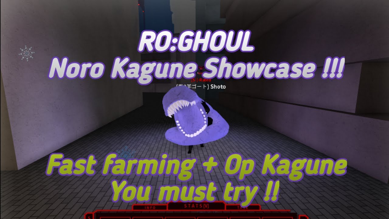 Noro Kagune Showcase !! | Roblox : Ro-Ghoul - YouTube