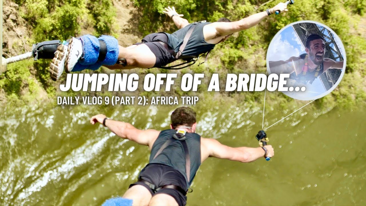 BUNGEE JUMPING IN AFRICA!!! | Daily Vlog 9 (Part 2): Africa Trip - YouTube