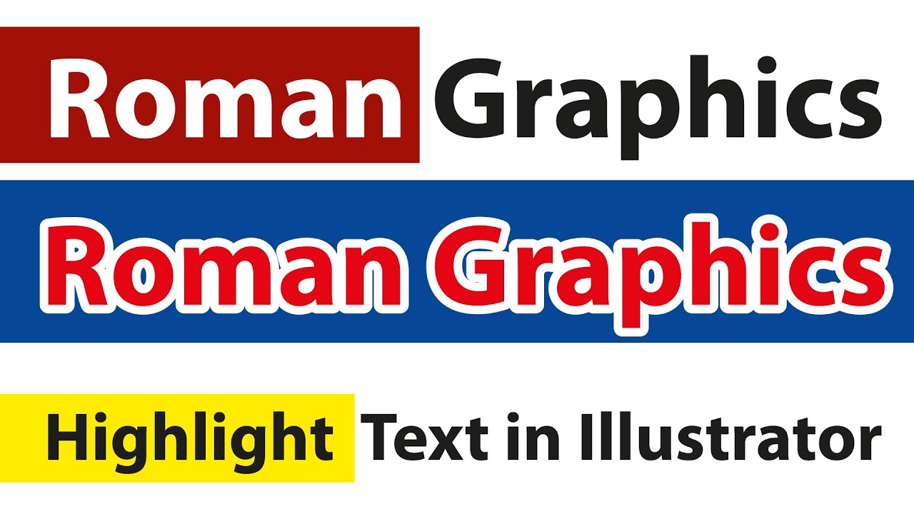 How To Highlight Text In Adobe Illustrator 2023 Text Effect In how-to-highlight-text-in-adobe-illustrator-2023-text-effect-in