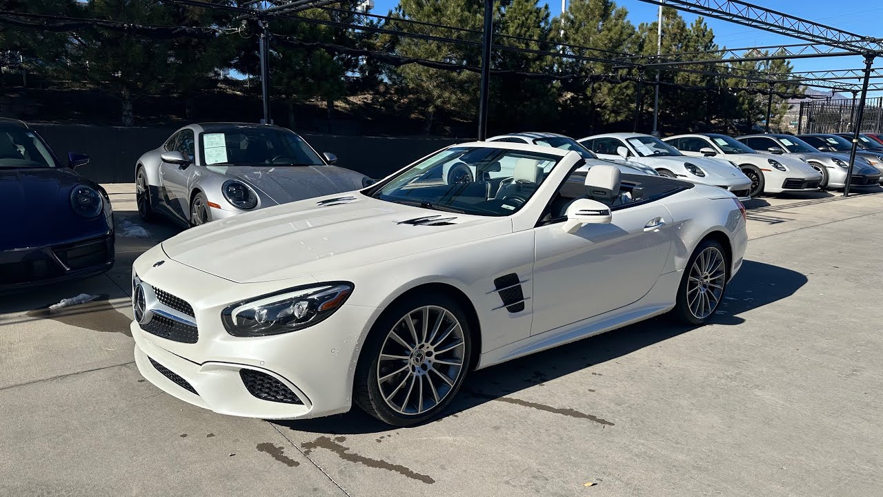 2019 Mercedes SL-550 - YouTube