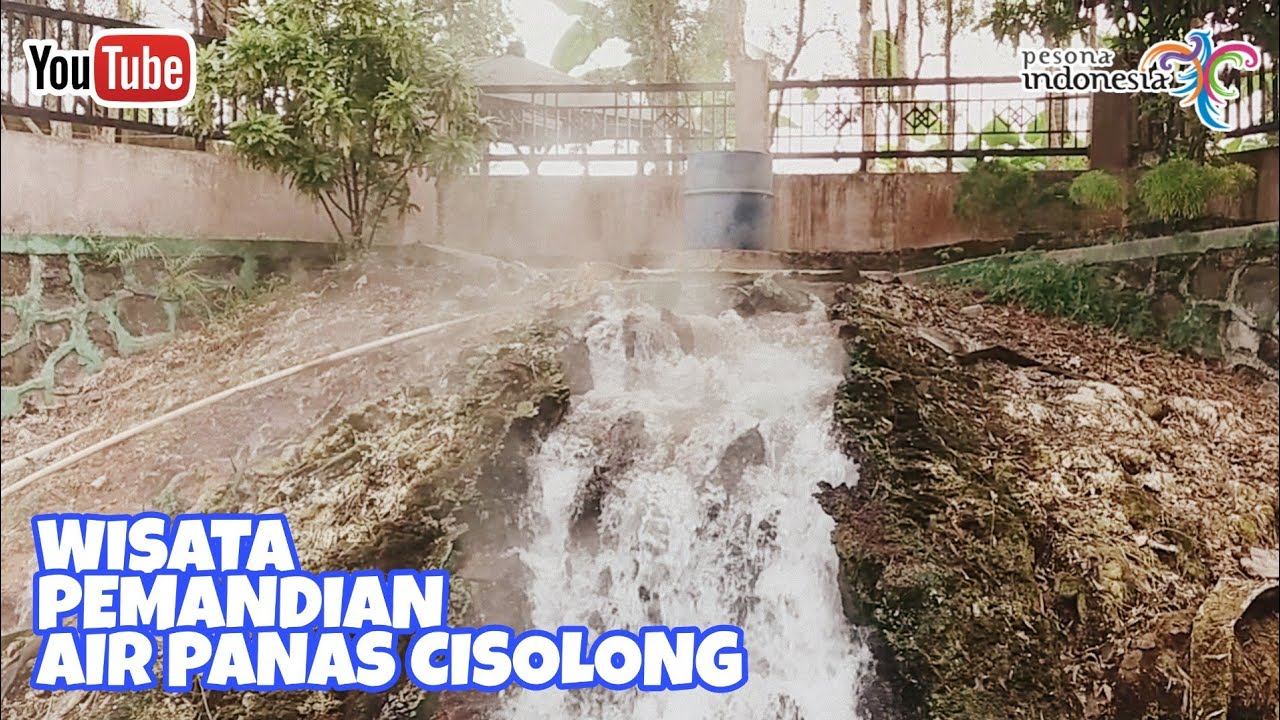 WISATA PEMANDIAN AIR PANAS CISOLONG PANDEGLANG - YouTube