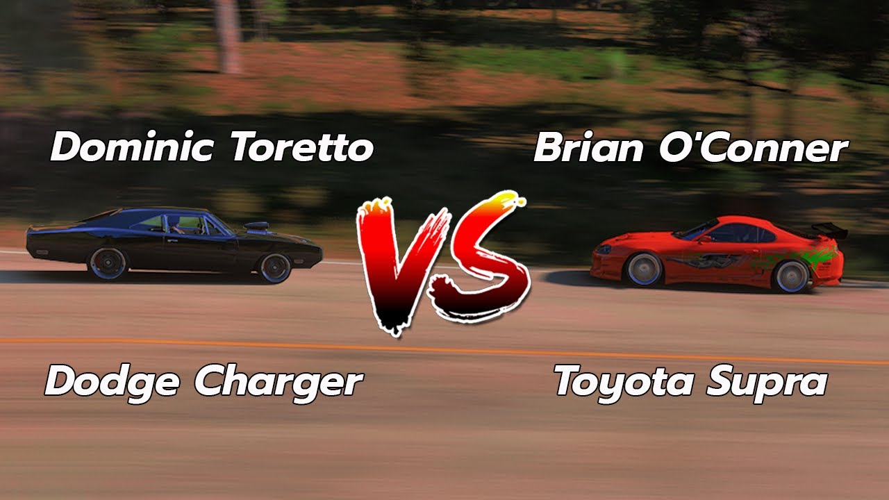 Dominic Toretto vs. Brian O'Conner in Forza Horizon 5 | Xbox Wireless ...