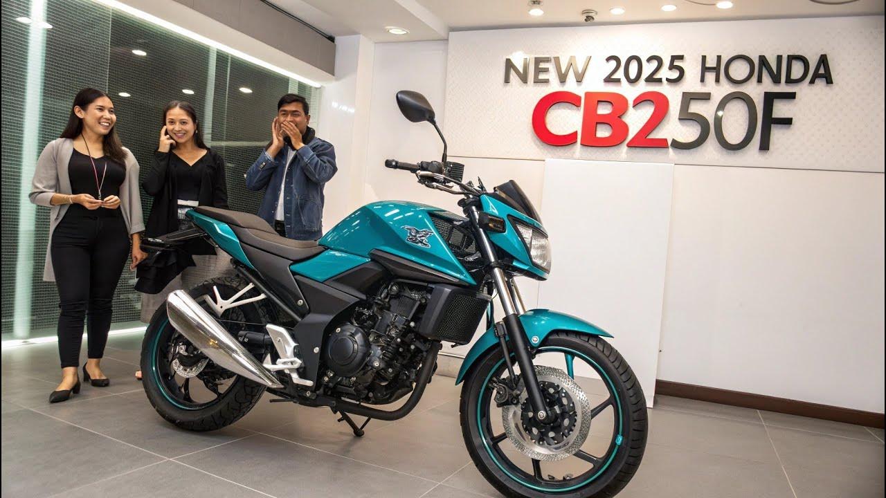 New 2025 Honda CB250F – Full Review & Ride Experience! - YouTube