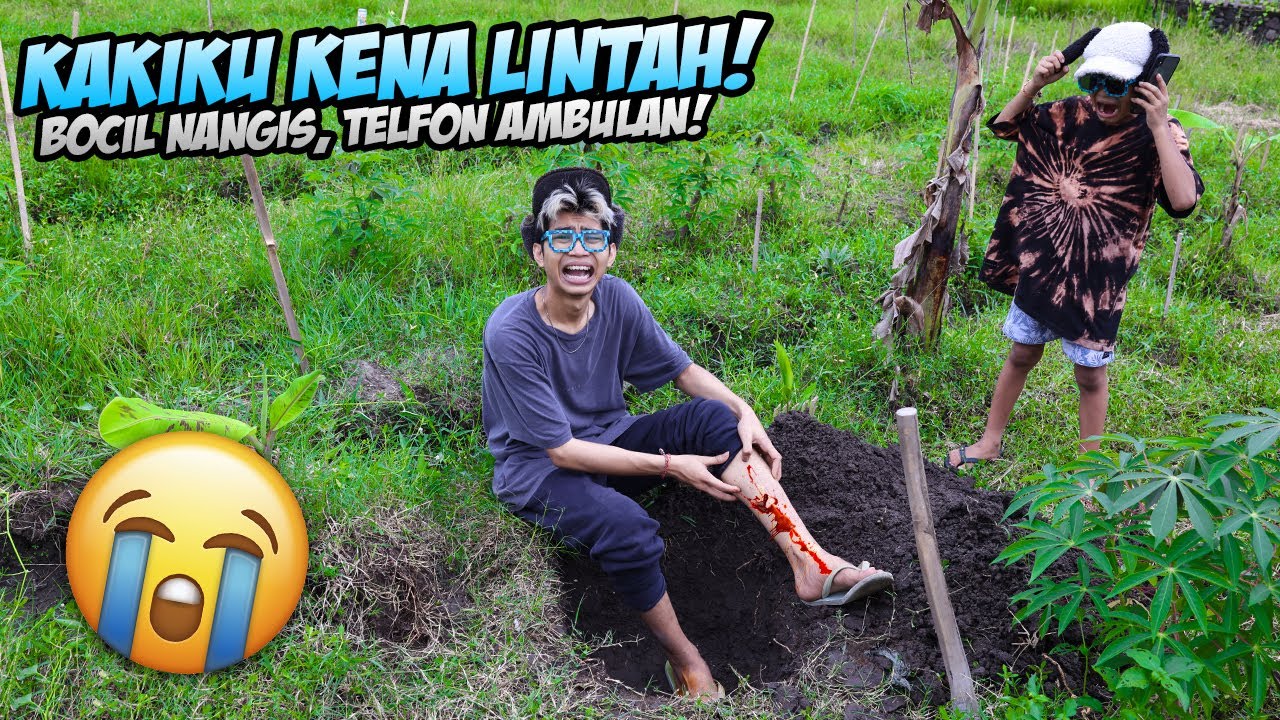 DIKIRA BENERAN! PRANK KAKIKU DIGIGIT LINTAH SUPER GANAS DI SAWAH ...