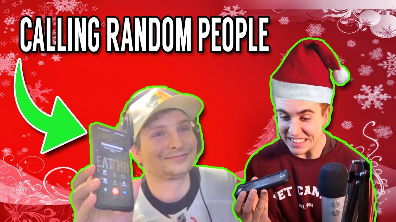 Calling Random People (CHRISTMAS EDITION) - YouTube