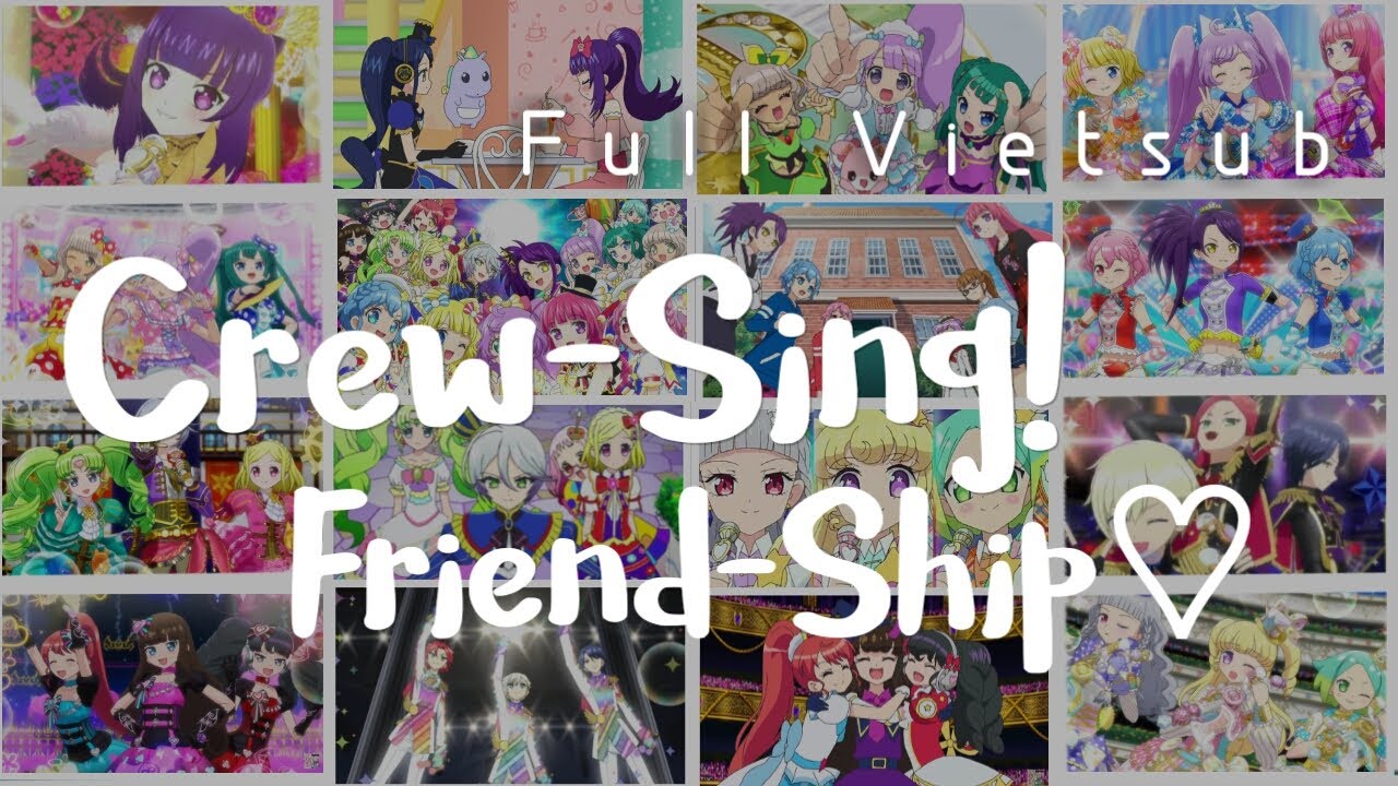 [ FULL VIETSUB ] Crew-Sing! Friend-Ship♡ / PRI-Crew Friends - YouTube