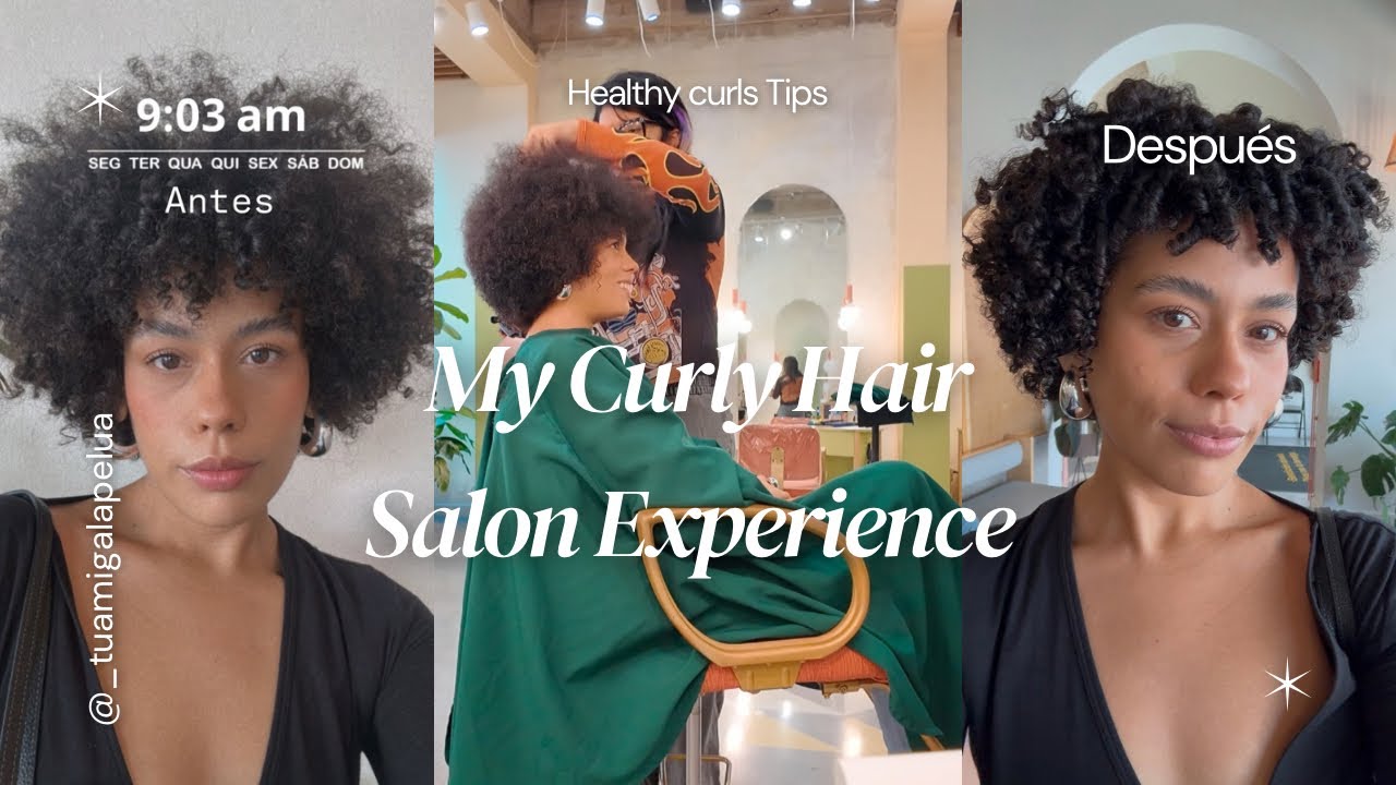 TOCÓ CORTARME EL PELO ️(BEST CURLY HAIR SALON ➿PUERTO RICO🇵🇷)TIPS ...