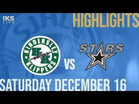 Kindersley Klippers vs Battlefords North Stars Dec 16th - YouTube