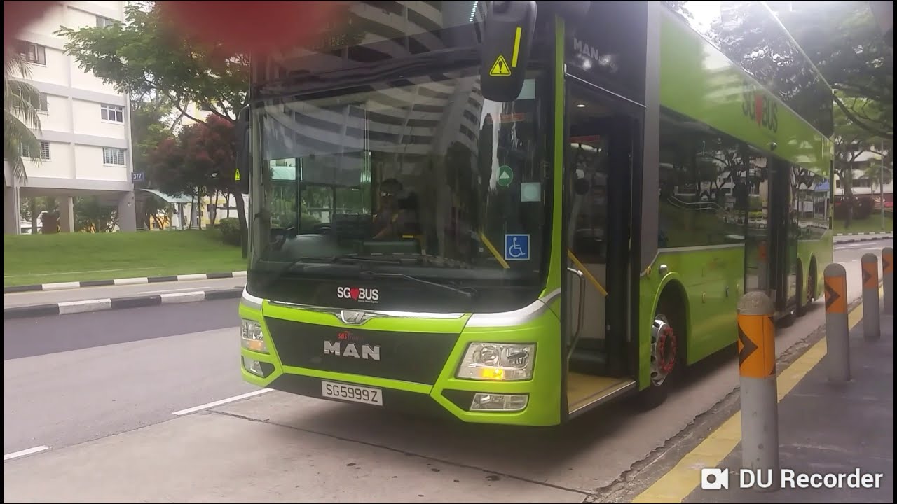 [SBST] SG5999Z on service 7 - 3 Door Concept MAN A95 12.8m - YouTube