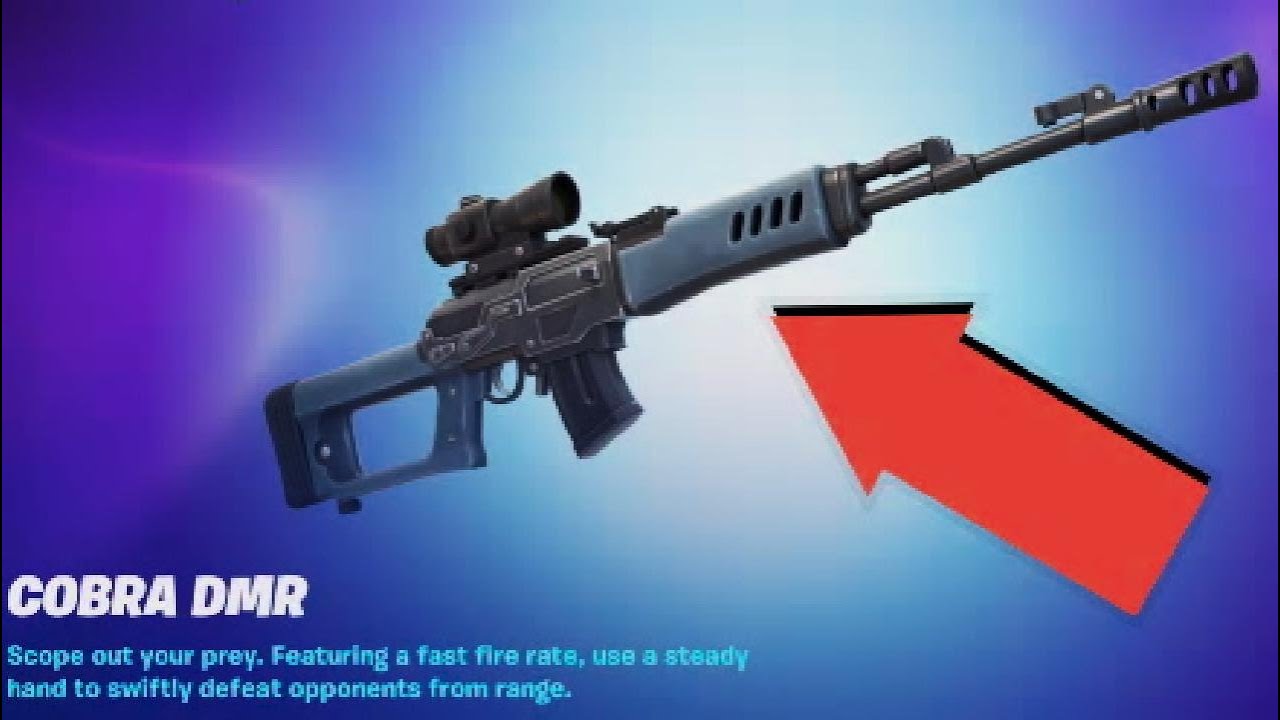 Fortnite Introduces ALL NEW Cobra DMR & It Is INSANE Good! - Fortnite ...