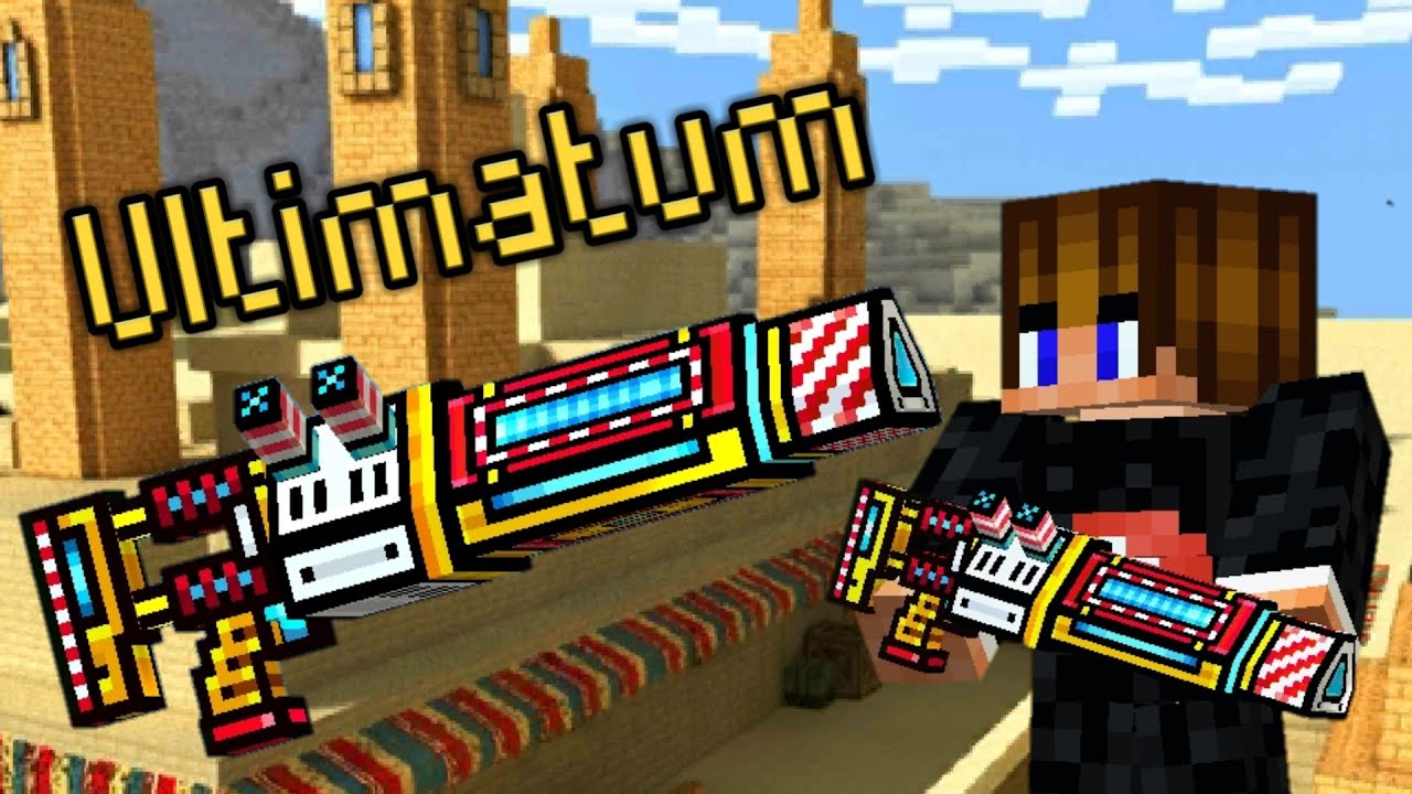 ULTIMATUM - OWERVIEW | The best armory gun | Pixel Gun 3D - YouTube