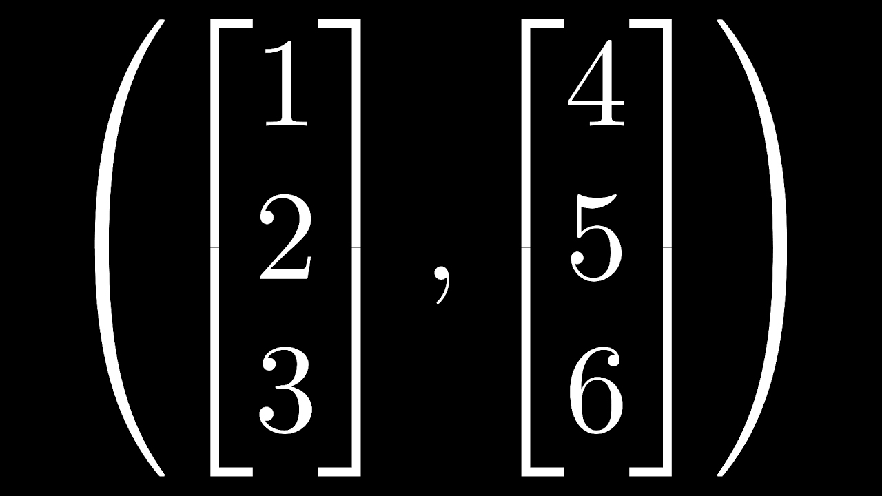 General Inner Products In Matrix Representation YouTube General Inner Products In Matrix Representation YouTube