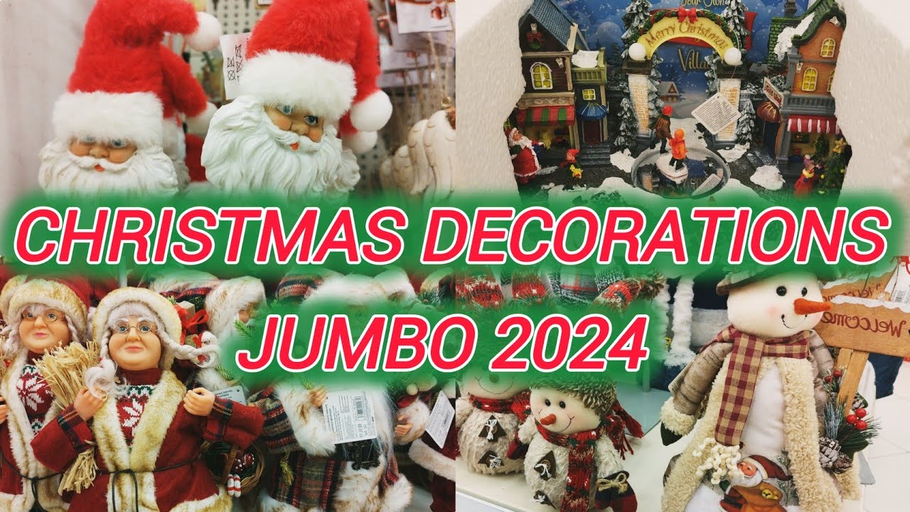 Jumbo/Χριστουγεννιάτικα Διακοσμητικά Christmas decorations 2024 - YouTube