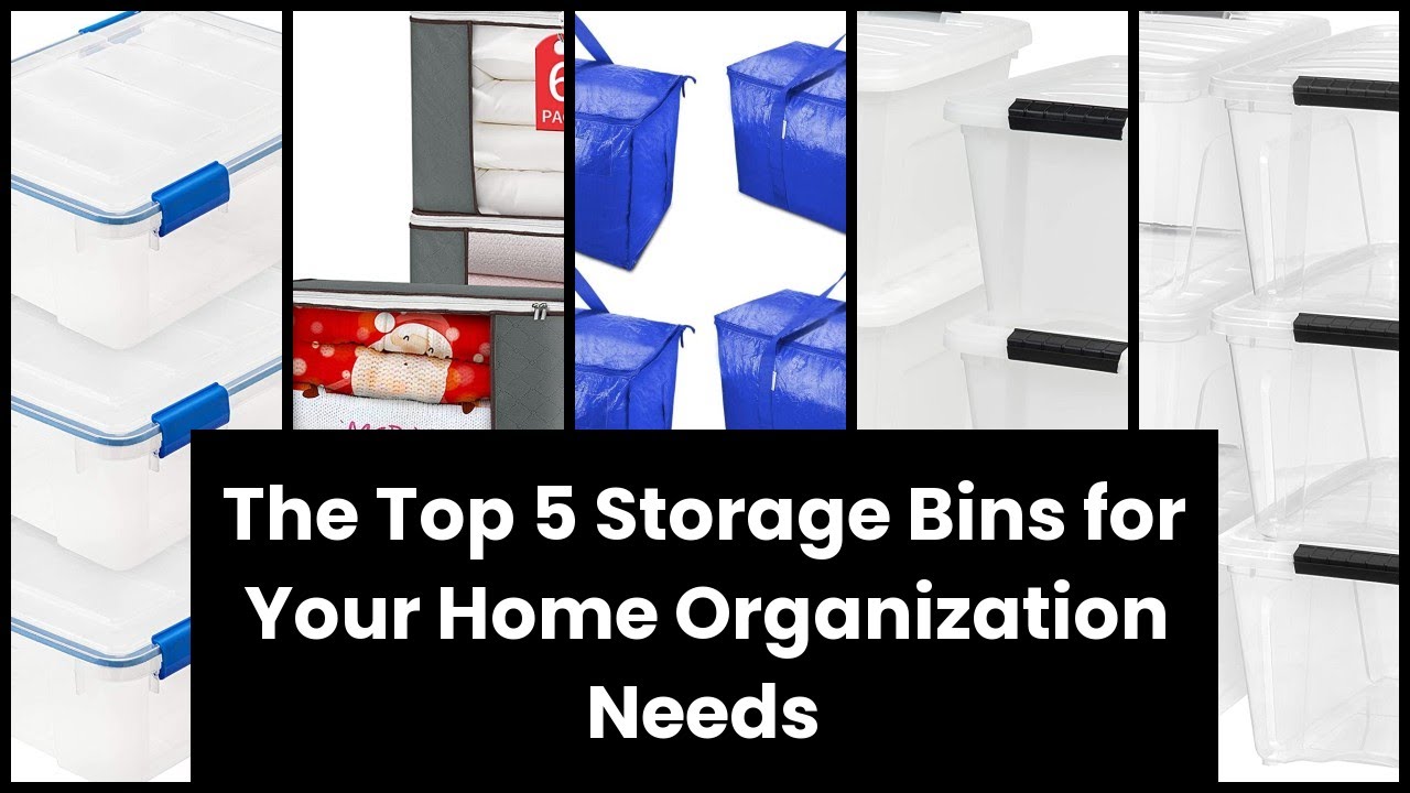 【TUBS STORAGE BINS】The Top 5 Storage Bins for Your Home Organization ...