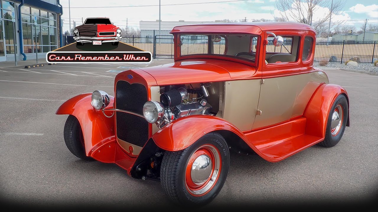 Custom All Steel Body 1930 Ford Model A HOT ROD FOR SALE - YouTube