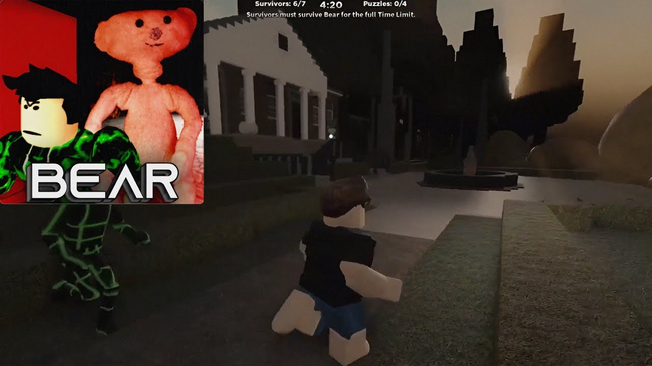 Roblox - Bear Alpha - Gameplay Walkthrough - Home Alone Map - YouTube