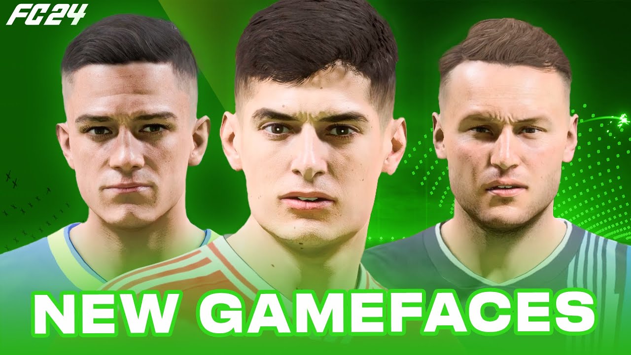 *NEW* GAME FACES IN FC24 CAREER MODE 😍 - YouTube