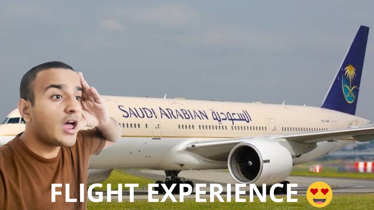 Saudi Airlines | Flight Experience | Saudia Arab | Taha Azhar - YouTube