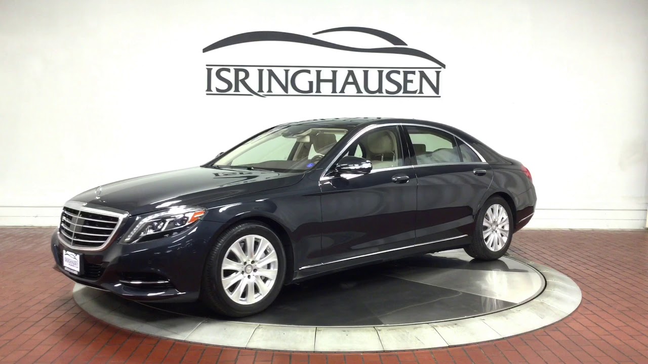 2015 Mercedes-Benz S 550 4MATIC in Anthracite Blue Metallic - 177466 ...