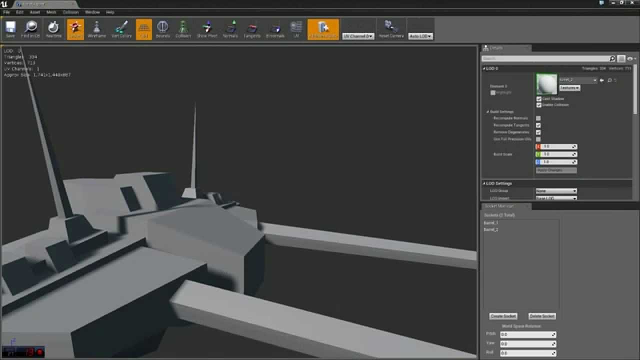 Unreal Engine 4 Enemy Ai Turret 01 Youtube
