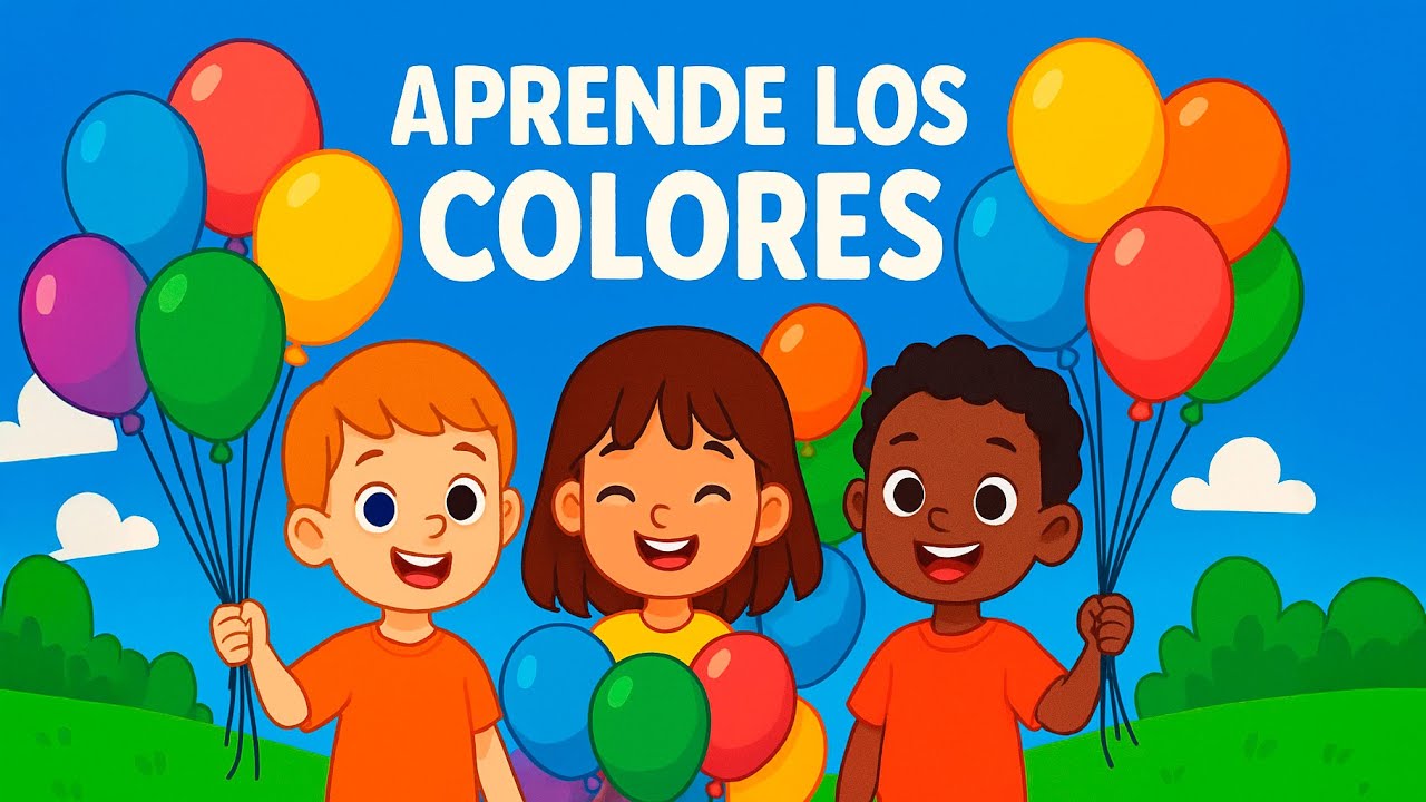Aprende los COLORES 🎈 Canción Infantil 🌈 Froggyto Kids - YouTube