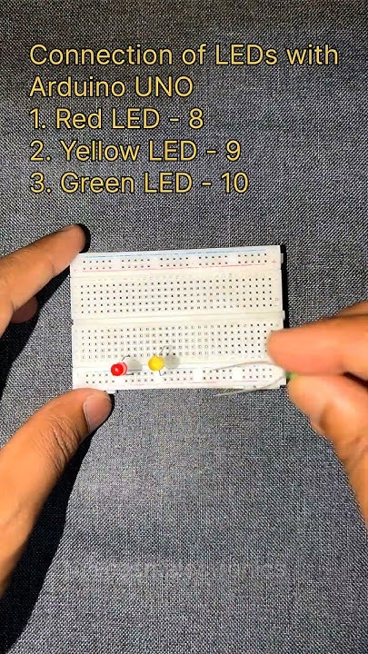 Traffic Light Using Arduino Uno 🚦 Cosmelectronics Arduino Arduinoprogramming Arduinoide