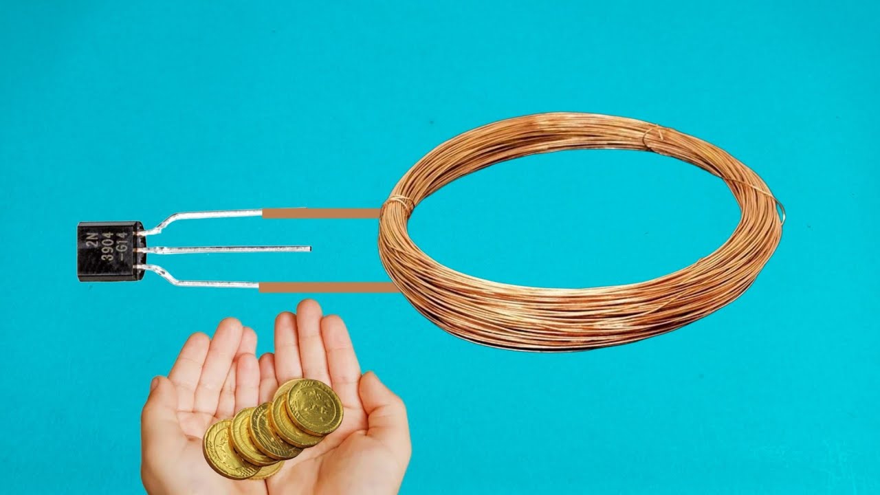 how to build a metal detector | diy metal detector - YouTube