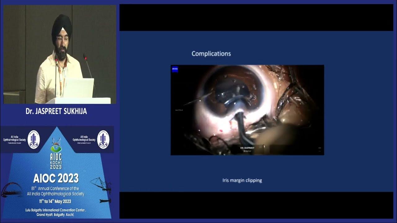 AIOC 2023 IC481 topic Dr JASPREET SUKHIJA Lensectomy and ICL - YouTube
