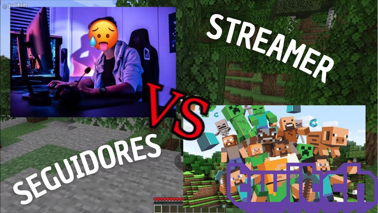 STREAMER VS SEGUIDORES!!! - Momentos en directo!!! #6 - #minecraft ...