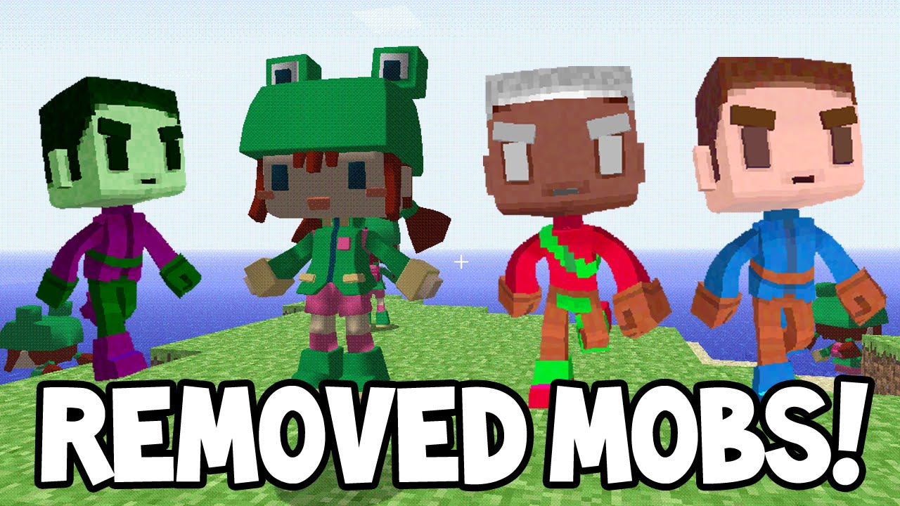The REMOVED Mobs in Minecraft! - YouTube