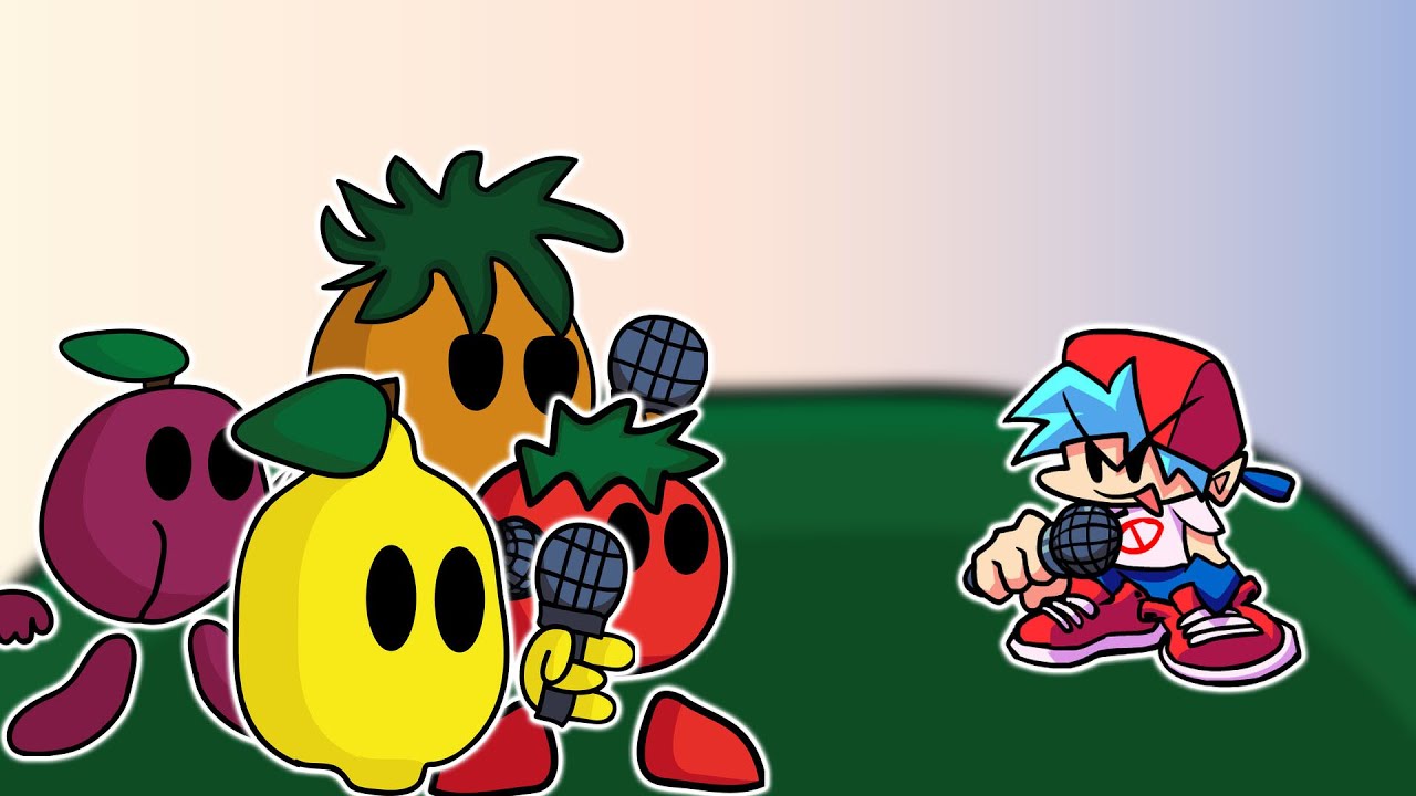Friday Night Funkin' Vs Orange Version 3 FNF Mod - YouTube