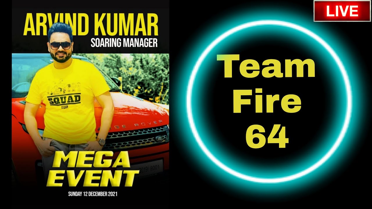 Team fire 64 Mega webinar. Are you excited Team Today Live - YouTube