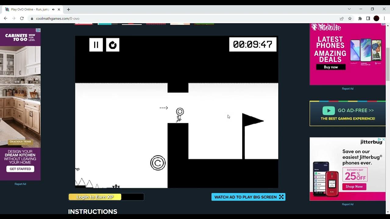 How to beat level 8 Ovo Coolmathgames - YouTube