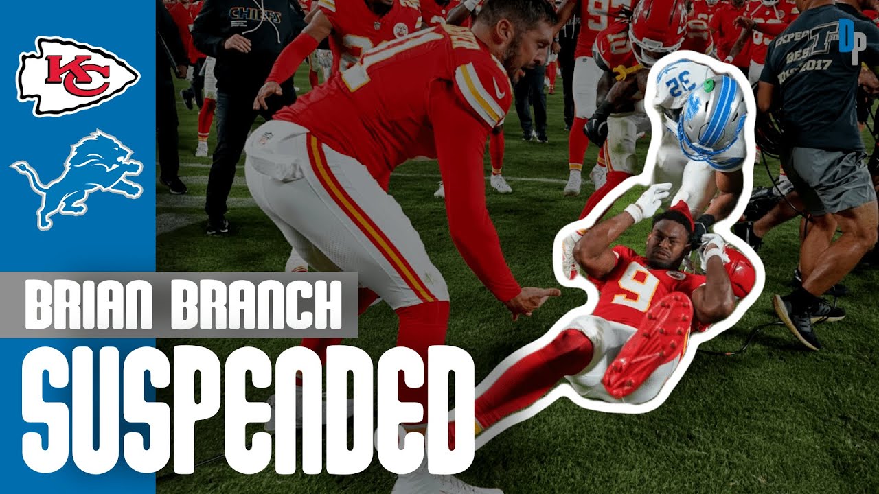 Brian Branch FIGHT w/ JuJu Smith-Schuster (Week 6 NFL) - YouTube