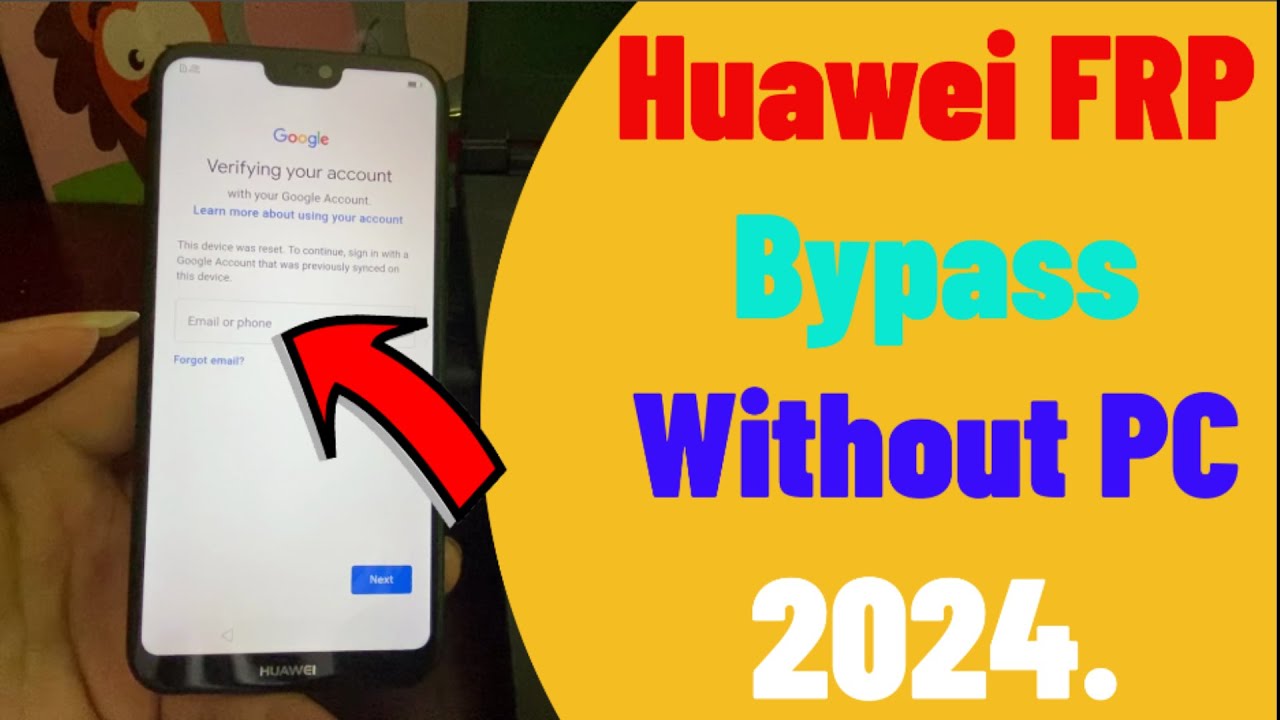 [2024] Bypass FRP on Huawei Phones without PC. #Huawei Bypass FRP lock ...