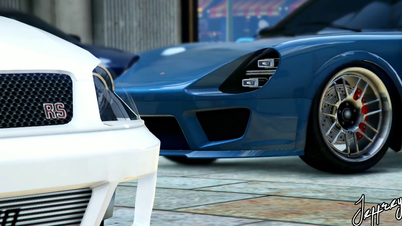 GTA V Clean Street Cars Meet - YouTube