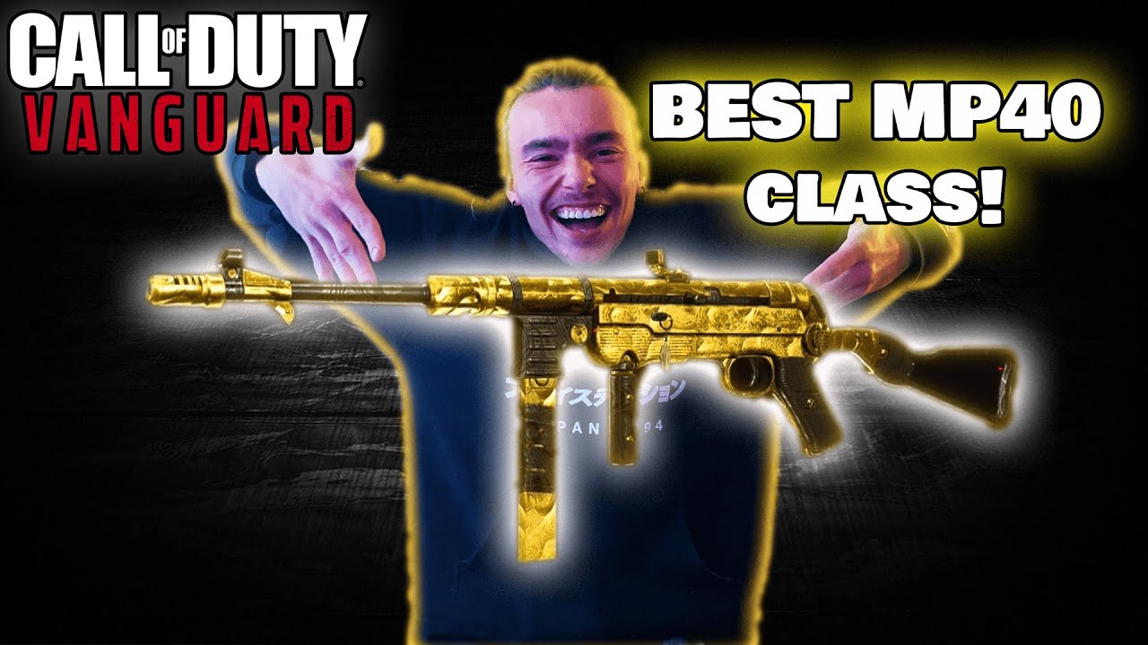 The Best MP40 Class - Call of Duty Vanguard - YouTube