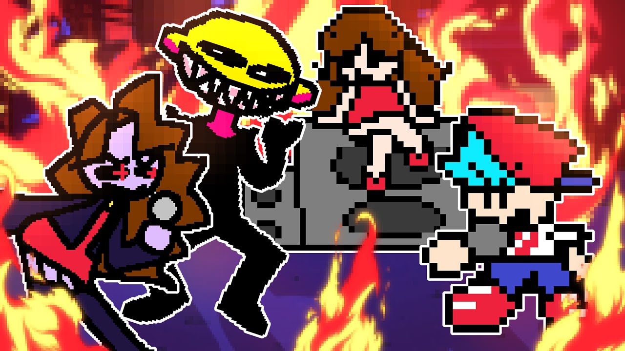 ZEREI O MELHOR MOD DE FRIDAY NIGHT FUNKIN! - YouTube