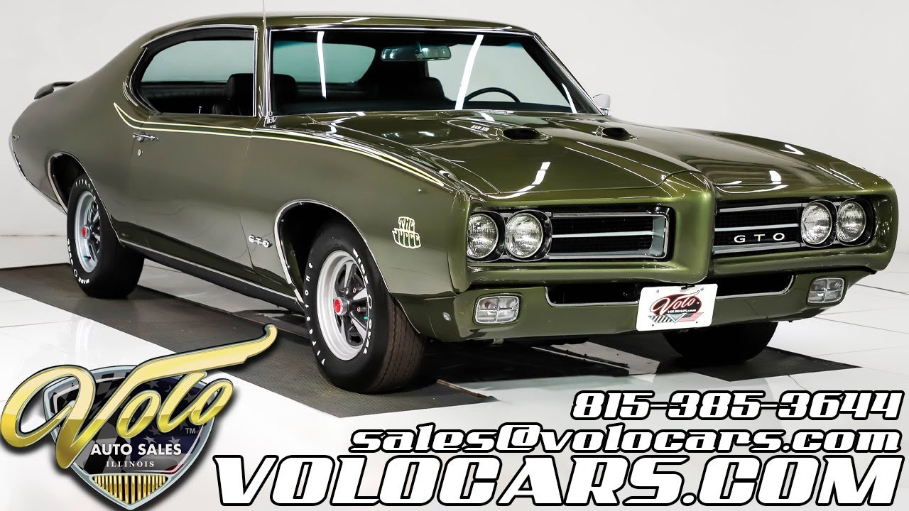 1969 Pontiac GTO Judge for sale at Volo Auto Museum (V20403) - YouTube