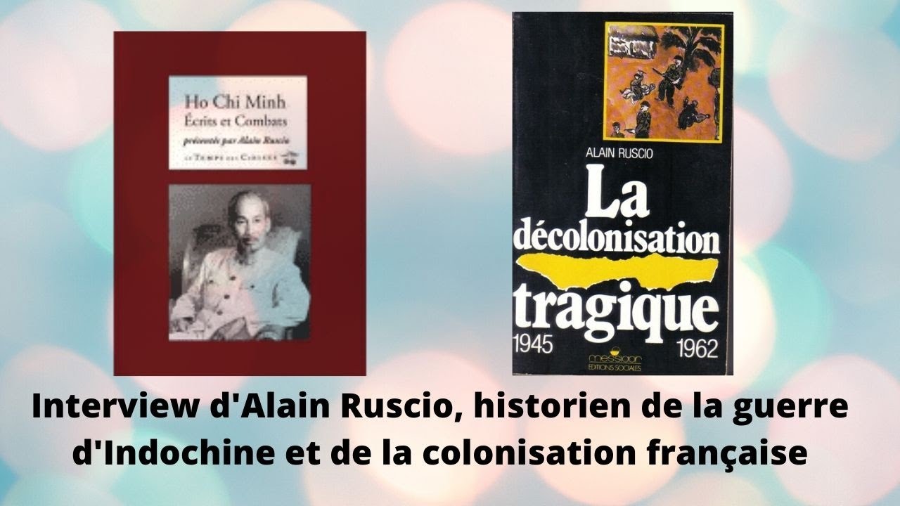 Alain Ruscio, un historien spécialiste de l'histoire de la colonisation ...